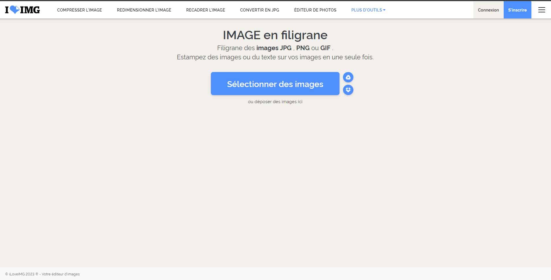 ajouter un filigrane à une photo